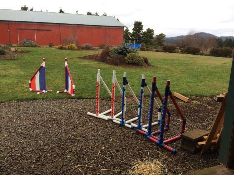 Building your own PVC wing jumps - Daisy Peel